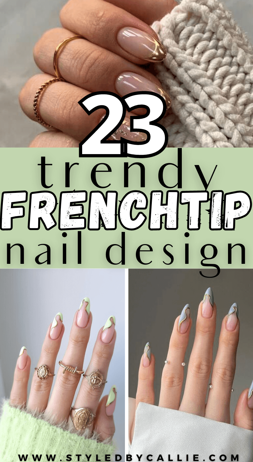23 Trendy French Tip Nail Designs You Will Obsess Over