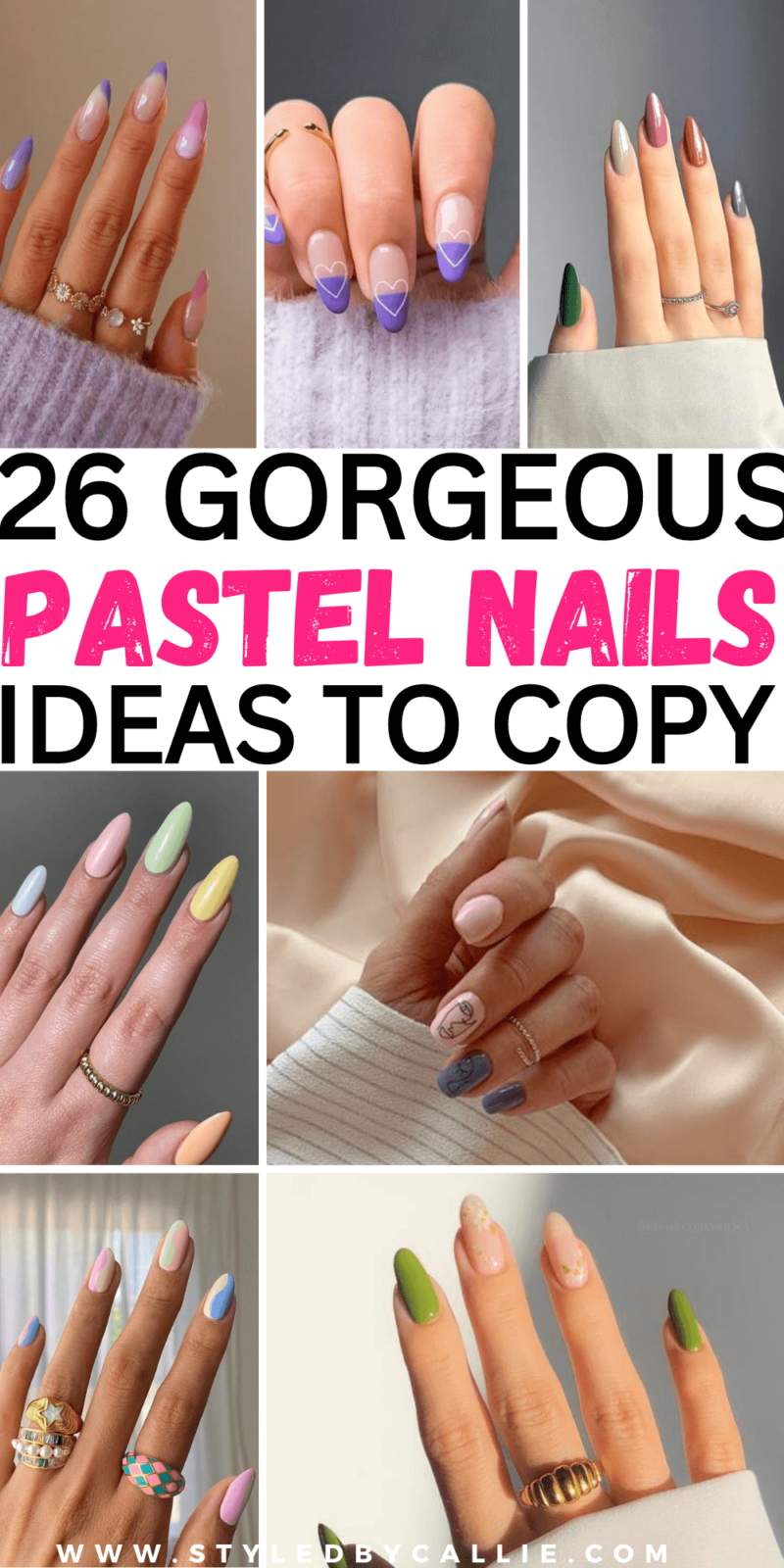 26 Pastel Nails Ideas That Look Insanely Cute