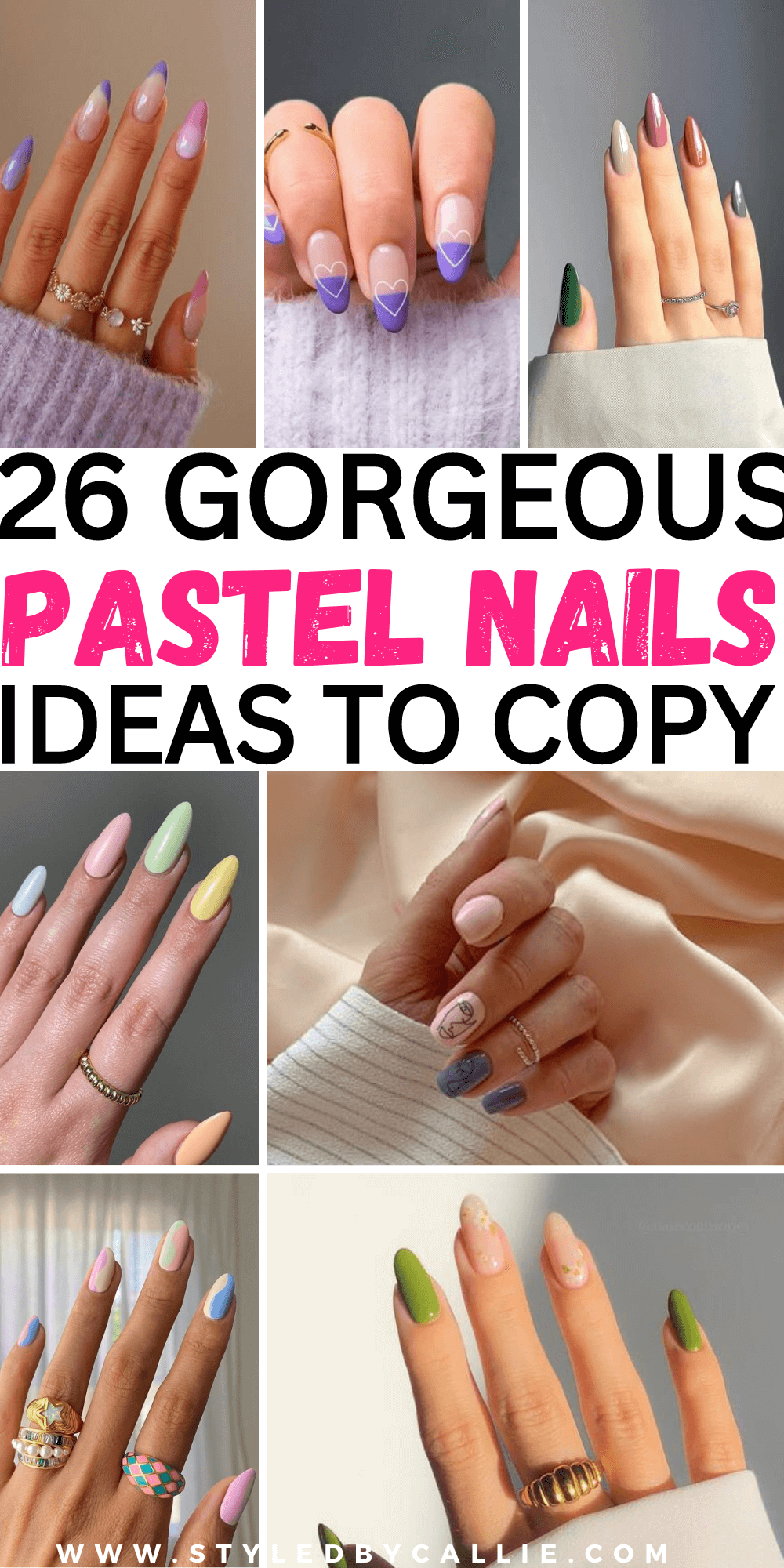 26 Pastel Nails Ideas That Look Insanely Cute