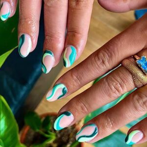 26 Turquoise Nails That Are Chic And Trendy
