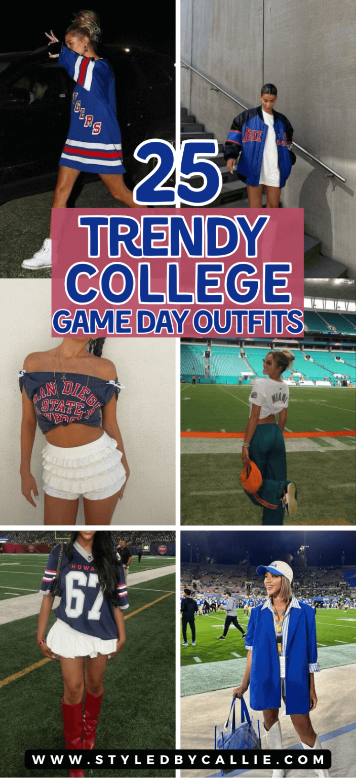 25 Elevated College Game Day Outfits