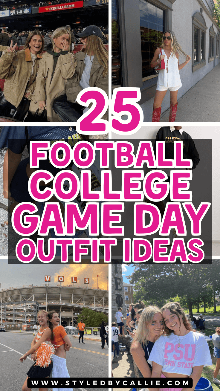 25 Elevated College Game Day Outfits